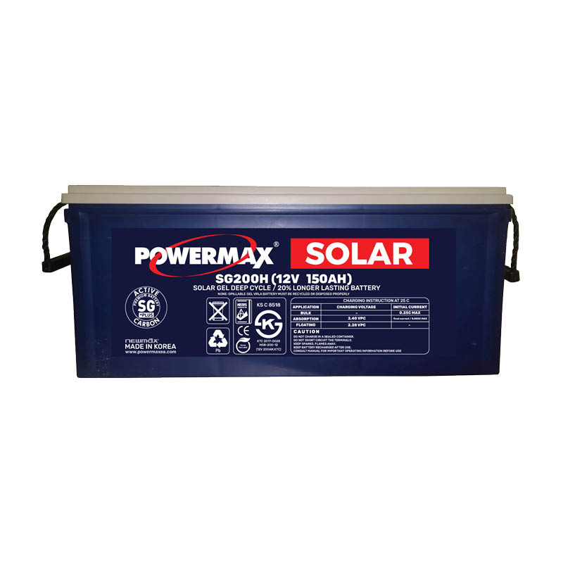 Powermax Solar 12V 150AH Battery - Powermax EA
