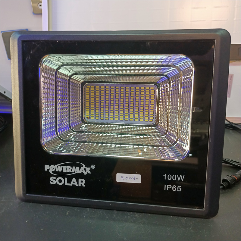 100W Powermax Solar Flood Light - We Light Your World