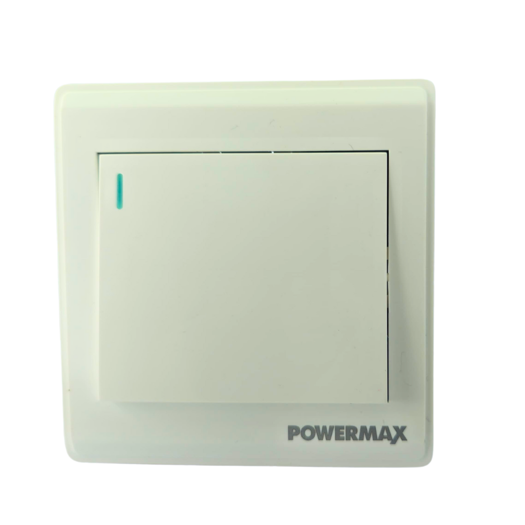 Powermax BSR White 1 Gang 2 Way Switch - We Light Your World