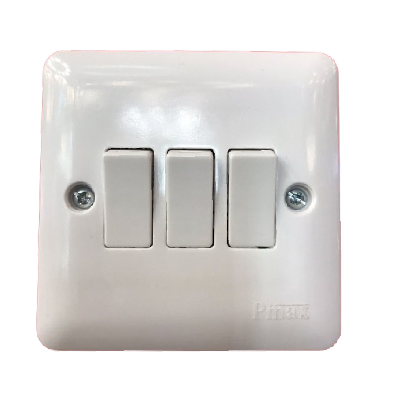 Pmax 3 Gang 2 Way Switch - We Light Your World
