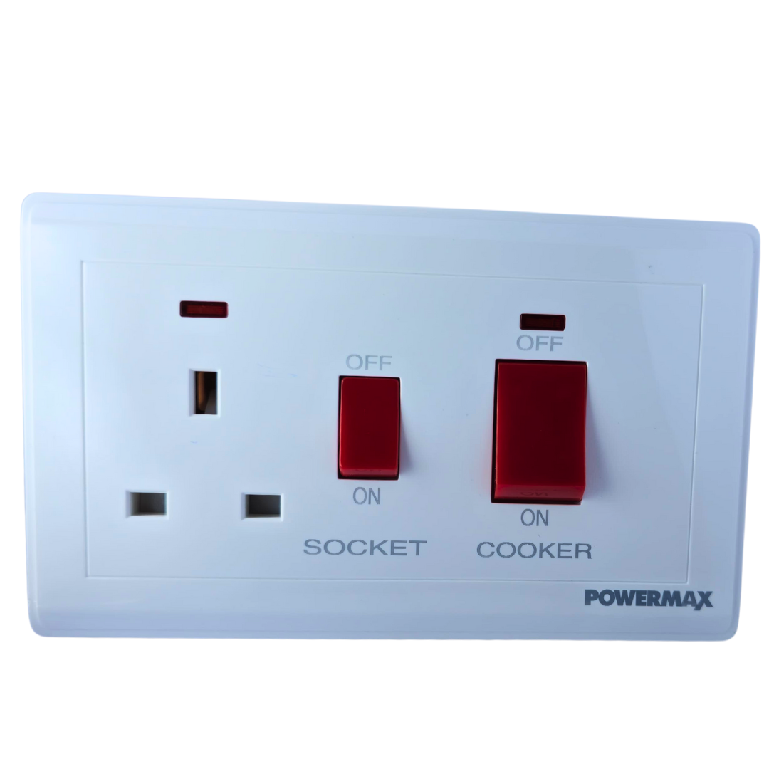 Powermax BSR White Cooker Unit - We Light Your World